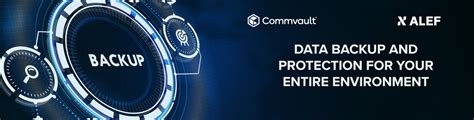 commvault backup and recovery alef