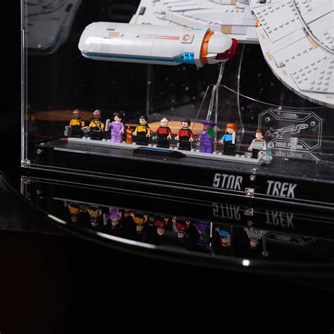 【premium】 Display Case For Lego 10356 Star Trek Uss Enterprise Ncc