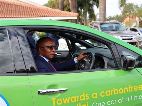 Prime Minister Cleopas Sipho Dlamini Arrives For The Eswatini Inaugural Green Indaba Eswatini