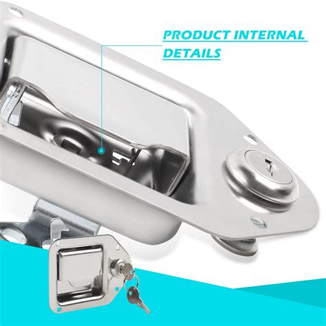 Universal Toolbox Latch Locks Heavy Duty T Handle
