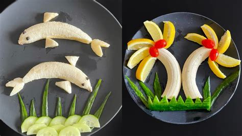 Easy Fruit Carving Garnishfoodblog Fruit Carving Arrangements And