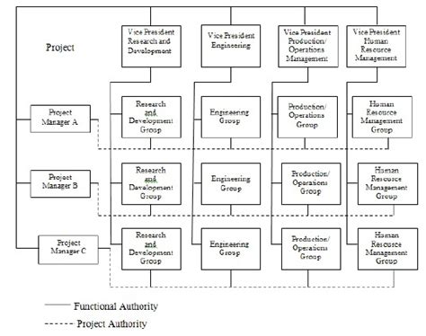 The Matrix Structure Organisation Structure And Design Study