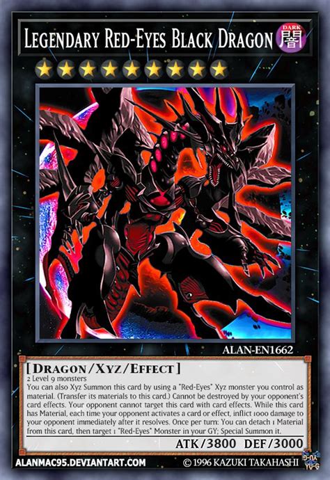 Legendary Red Eyes Black Dragon By Alanmac95 On Deviantart Yugioh