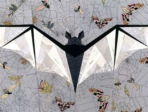 Lillyella Paper Embroidery Halloween Quilt Patterns Paper Piecing