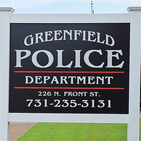 Greenfield Police Department Greenfield Tn