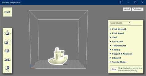 Github Syndaverco Symple Slicer A Web Based Slicer For D Printers Using The Cura Engine