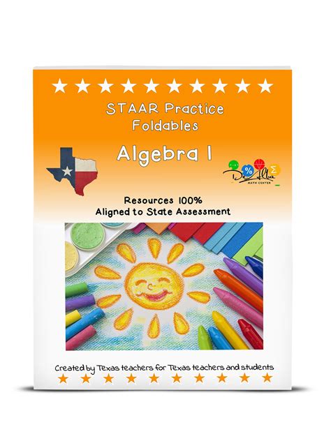 Foldables Color Printed Algebra I De Alba Math Center