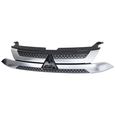 New Textured Black Grille Assembly Compatible With Mitsubishi Outlander