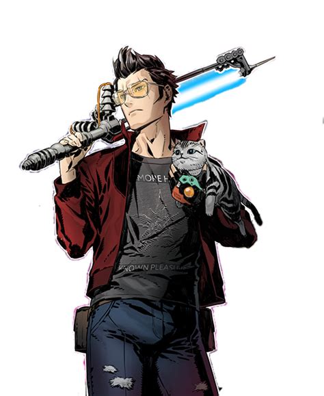 Travis Touchdown No More Heroes Png By Spider Monkie On Deviantart