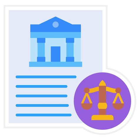 Premium Vector Legislation Icon