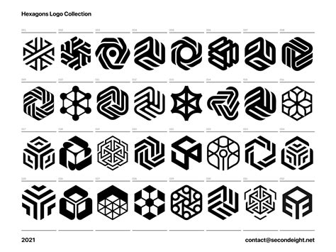 Hexagons Logo Collection By Sam Hox On Dribbble