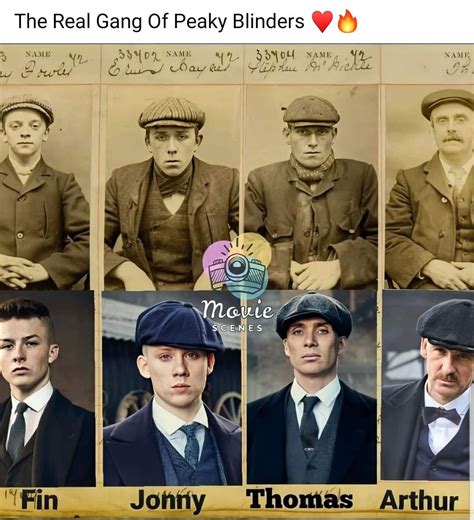 The Real Gang Of Peaky Blinders Peaky Blinders Names Peaky Blinders