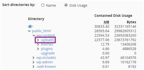 Measuring And Reducing Disk Usage In CPanel Krystal Hosting Knowledge Base