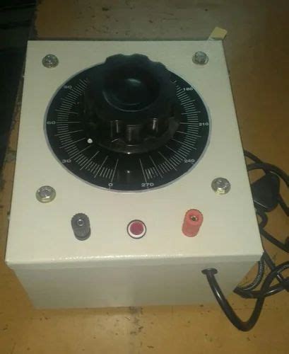 20a Single Phase Variable Auto Transformer At ₹ 10660 In Coimbatore