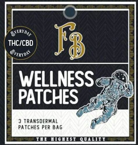 Wellness Patch 20mg 3pk 1g Topicals Freshly Baked Company
