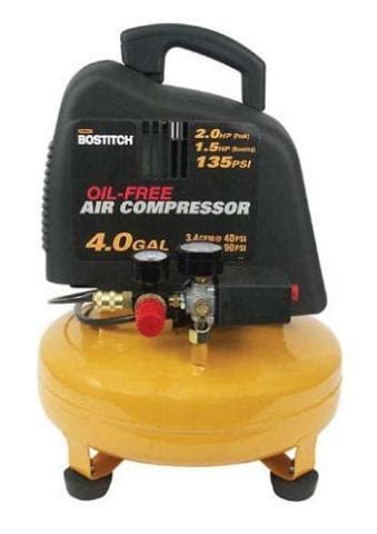 New Bostitch 4 Gal 2 Hp Pancake Compressor