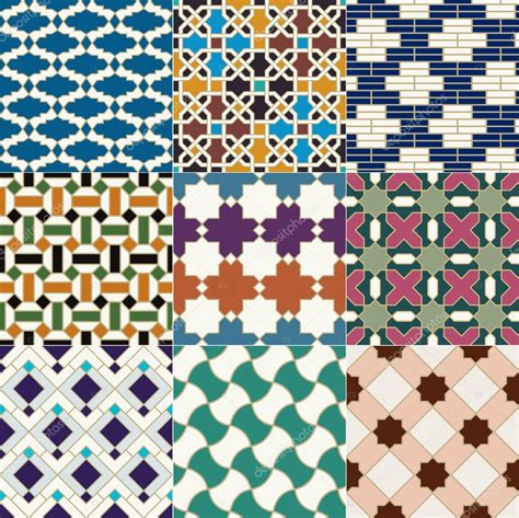 Islamic Geometric Patterns Tiles