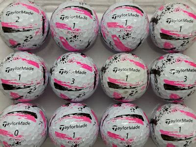 12 Taylormade Speedsoft Ink Pink Golf Lake Balls Pearlgrade A Free Pandp