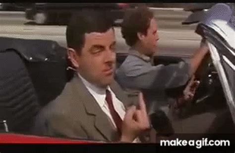 Mr Bean Middle Finger Funny Video On Make A 