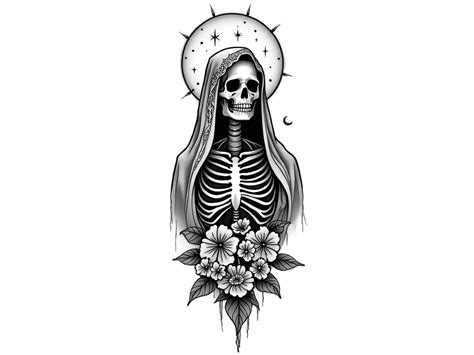 Más De 500 Ideas De Tatuajes De Santa Muerte Para 2026