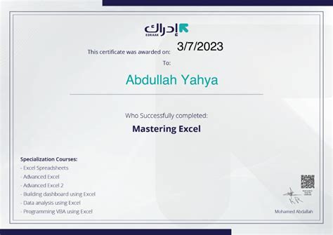 Masteringexcel Edraakspecialization Excelskills Dataanalysis
