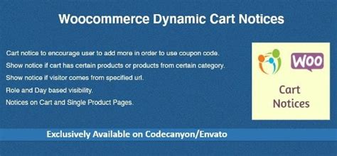 Woocommerce Dynamic Cart Notices 1 1 0 Gplplus