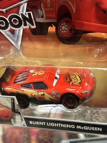 Burnt Lightning Mcqueen 1 Disney Pixar Cars Mattel Combined Shipping 4684233281