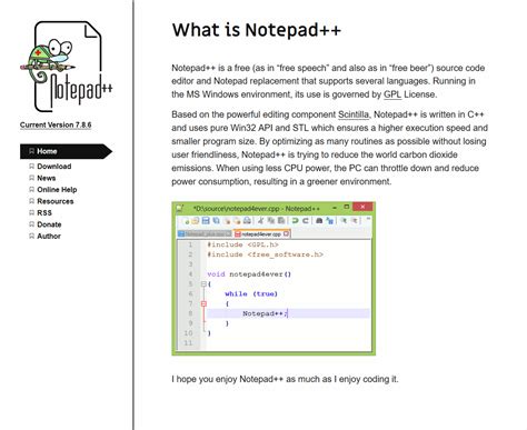 Add Community Link To The N Homepage Issue Notepad Plus Plus Notepad Plus Plus