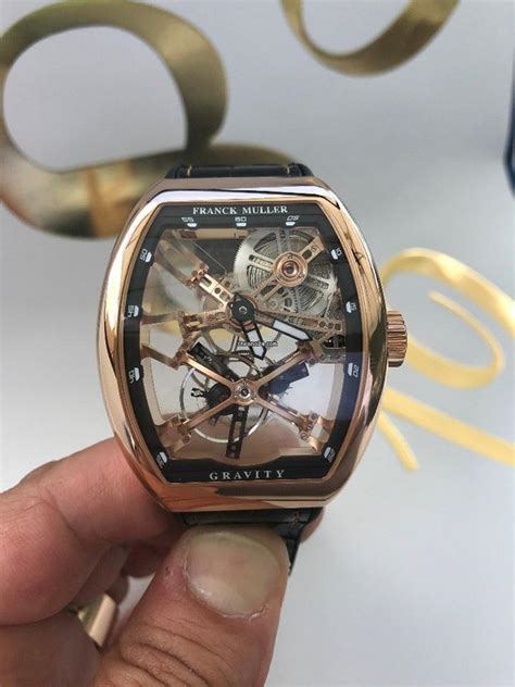 Franck Muller Gravity Skeleton Red Gold Top Price For 97497 For Sale