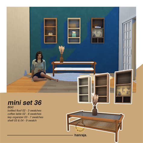 Mini Set 36 Enjoy Bgc Furniture Decor Bottled Emily Cc Finds