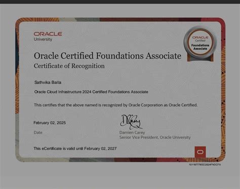 Continuouslearning Cloudcomputing Oraclecloud Careergrowth Sathvika Balla