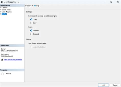 Fixing Login Failed For User Sa Microsoft Sql Server Error 18456