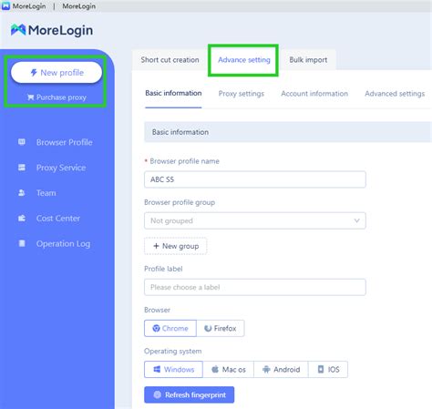 Morelogin Set Up Abc S5 Proxy Guide Morelogin Blog