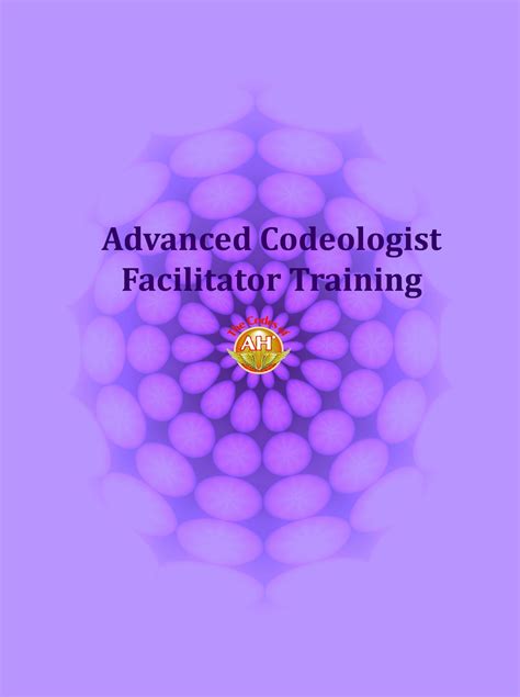 Advanced Codeologist Facilitator Training