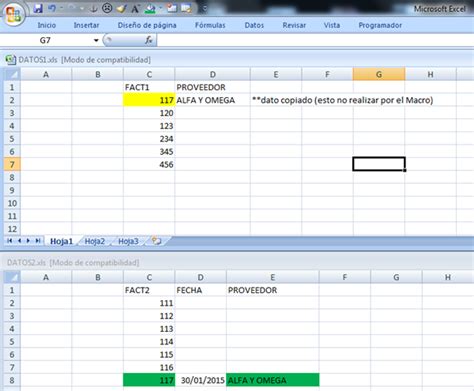 MACRO Buscar Dato De Una Celda En Otra Archivo De Excel Y Copiar Un Dato Al Costado De La Celda