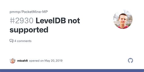 leveldb not supported · issue 2930 · pmmp pocketmine mp · github