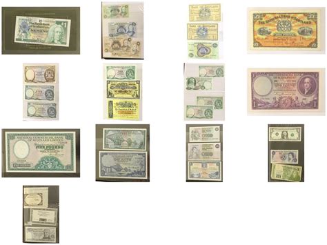 Lot 466 A Scottish Banknote Album 26 Scottish Notes