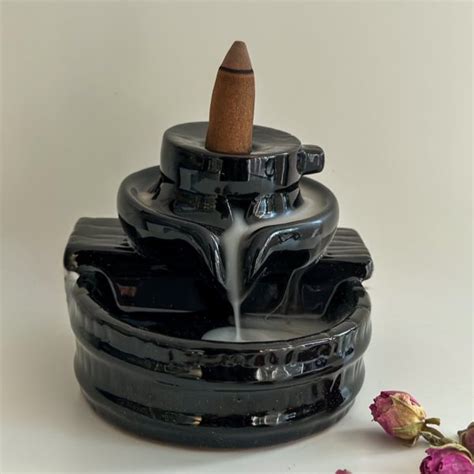 Diffuser מפל עשן קטורת שחור ניאגרה Ronari Fashion