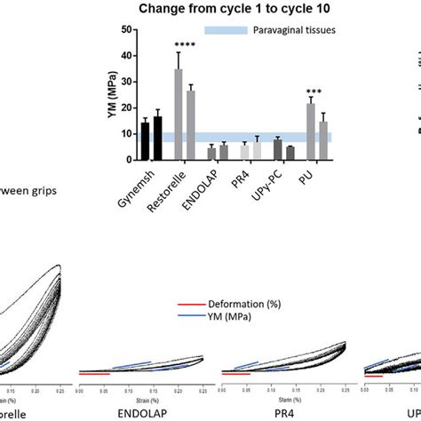 Cyclic Test Of Six Different Materials N 6 Each Stress Strain Download Scientific Diagram