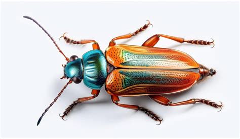 Colorful Beetle With Iridescent Shell Stock Illustration Illustration Of Exoskeleton Legs