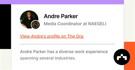 Andre Parker Media Coordinator At Naegeli The Org