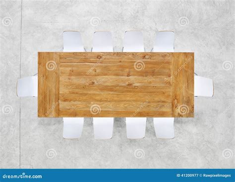 Classroom Aerial View People Learning Presentation World Map Stock