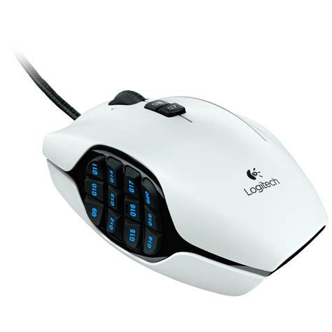 Logitech G600 Mmo Gaming Mouse White Computers And Accessories
