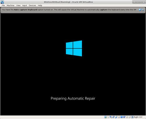 linux virtualbox error vm boots but windows 10 won t start super