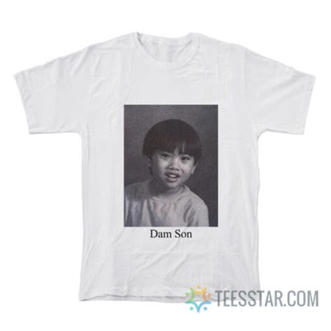 Dam Son Yearbook Photo T Shirt For Unisex