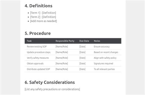Essential Guide To Creating An Effective Standard Operating Procedure