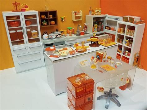 Re Ment Kitchen Orange Rement Miniature Miniaturekitchen Rement Rement Miniatures