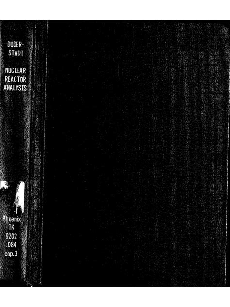 Nuclear Reactor Analysis Pdf Pdf