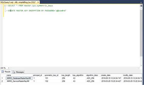 Sql Server 2014 Database Backup Encryption
