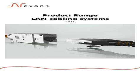 Pdf Product Range Lan Cabling Systems Dokumen Tips